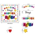 Classroom Bulletin Board Decor Colorful Decoration Set Welcome Banner ...
