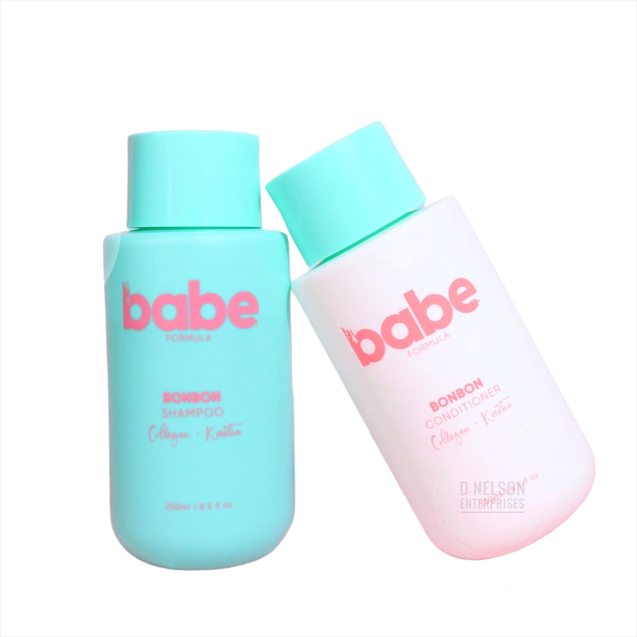 BABE Formula BON BON Shampoo & Conditioner With Collagen & Keratin ...