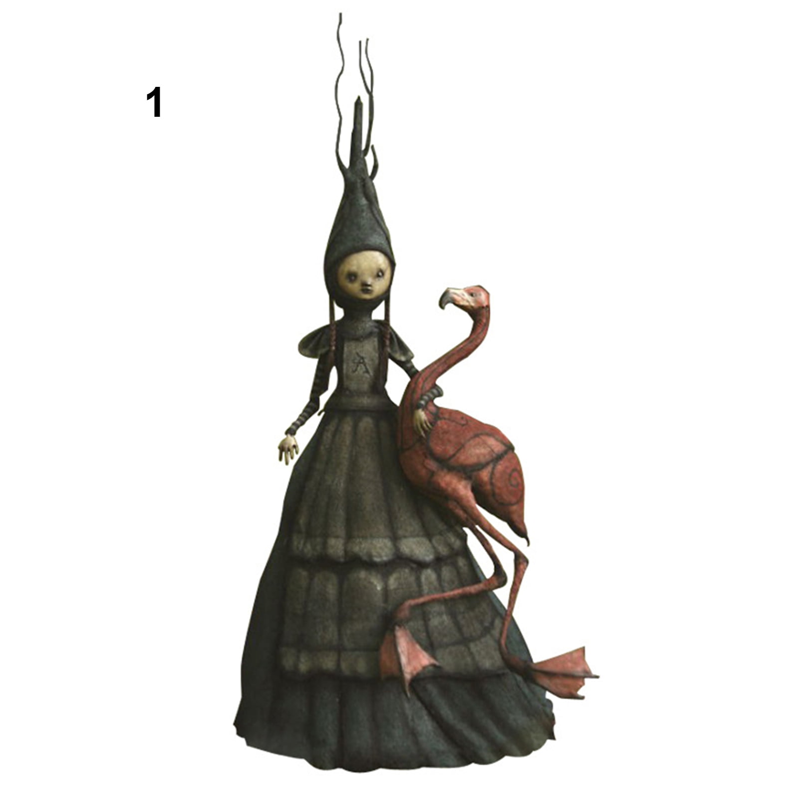 Kripyery Halloween Witch Tabletop Server Cupcake Witch Display Stand ...