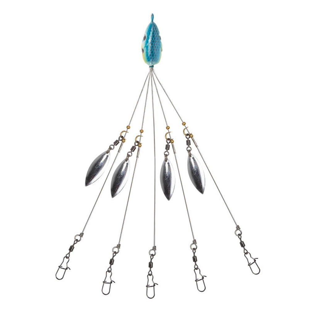 Umbrella Rig Fishing Ultralight Tripod Bass Lures Bait Kit Junior ...