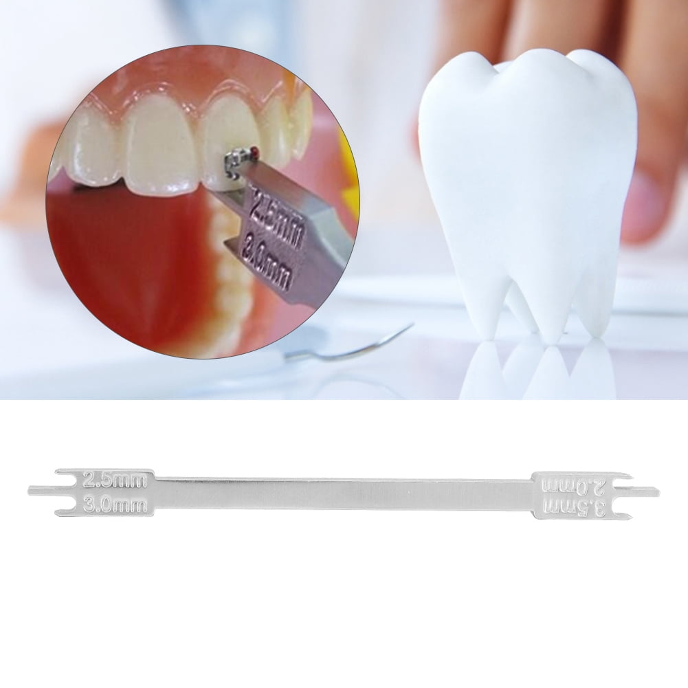 Bracket Locator Dental Orthodontic Brackets 2 Types Durable for Dental ...