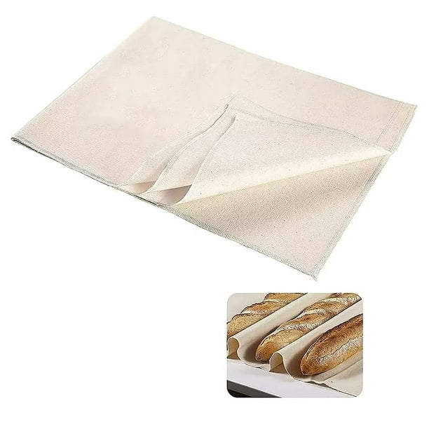ShenMo 1pcs(45*75cm、hemp cotton)Bakery Cloth, Linen Cloth for Bread ...