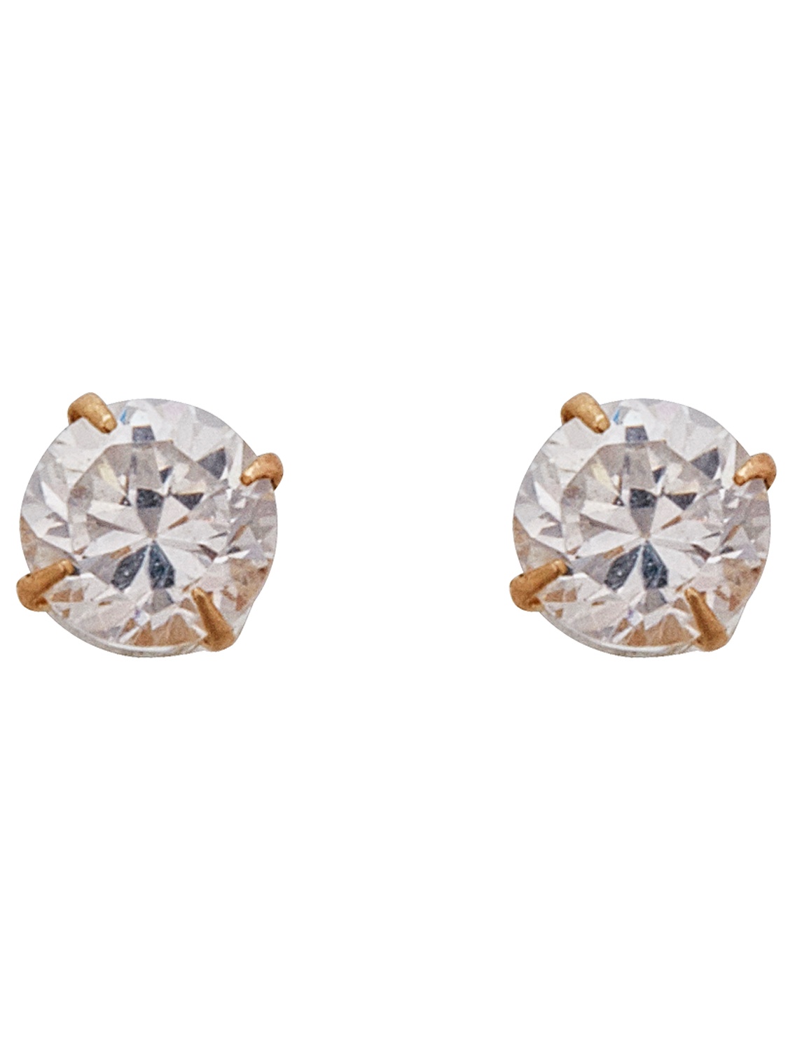 Decadence Solid 14k Yellow Gold Hypoallergenic Round Heart Square CZ decadence-solid-14k-yellow-gold-hypoallergenic-round-heart-square-cz