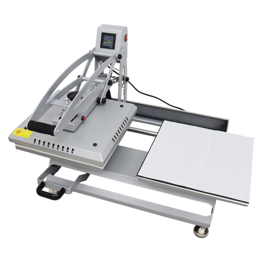 Techtongda Semi-Automatic Heat Press Machine Double Station Drawer ...