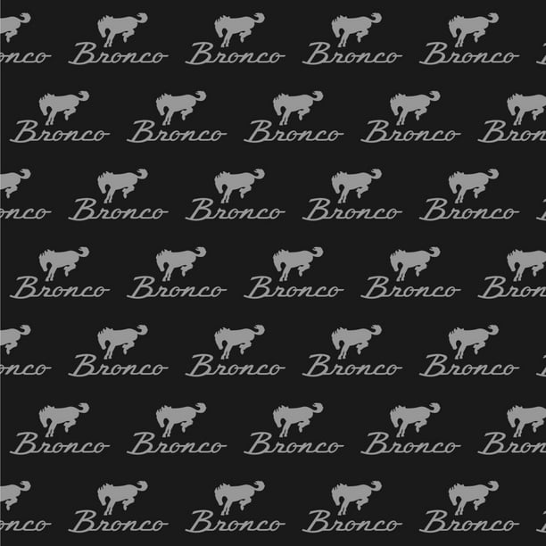 Ford Bronco Chrome Logo Premium Roll Gift Wrap Wrapping Paper - Walmart.com