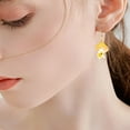 DESIGNICE Earrings,Sturdy Alloy Stud Earrings,Vivid Colors Long-Lasting ...