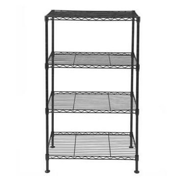 Ktaxon 6-Tier Free-Standing Metal Wire Rack, Strong Durable Corner Unit ...