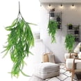 Artificial Garland Hanging Vines – Faux Greenery Leaves, Realistic Fake ...