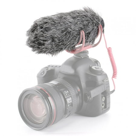 Herwey Microphone Windshield Furry For RODE VideoMic GO Made Of Plant ...