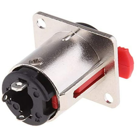 gazechimp 6.35mm 1/4" Jacks TS and TRS Panel Mount Jack Locking Style ...