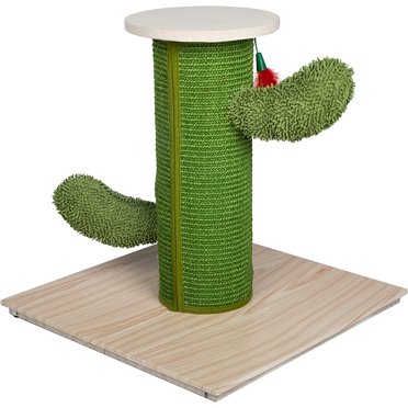 VETRESKA Cat Pool Table Toy with Wand, Sisal Rope Scratching Post ...