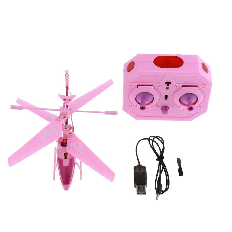 Pink Helicopter Toy