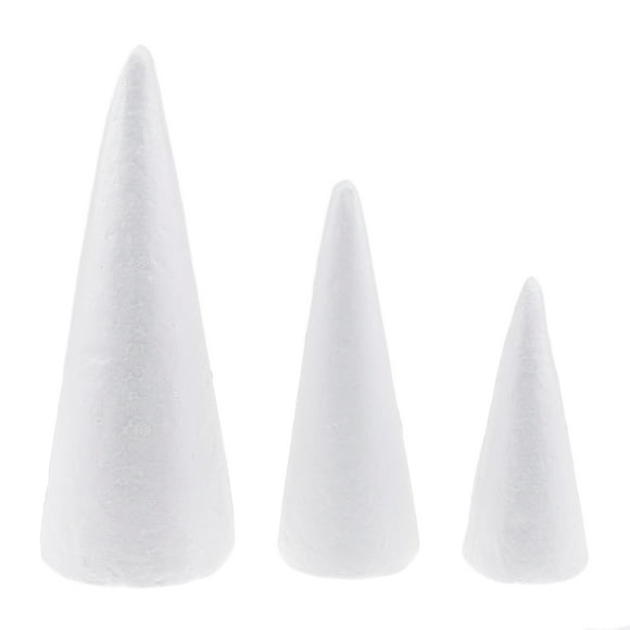 Styrofoam Craft Cones