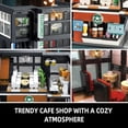 City Coffee House Architecture Building Blocks Set ,Street View Modern ...