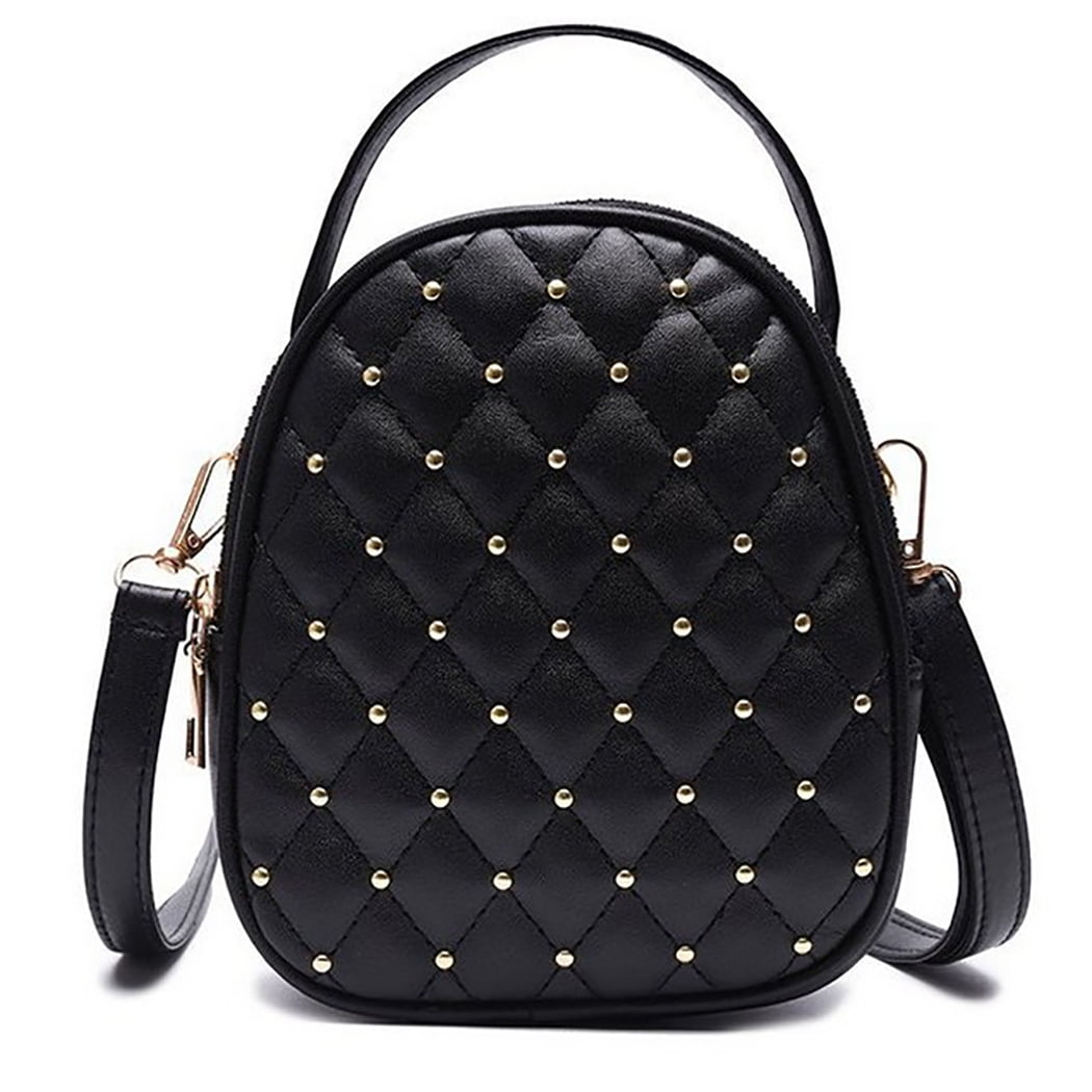 Click here for Nobrand Women Shoulder Bag Diamond Stud Rivet Top... prices