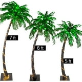 Wintergreen Lighting Multi-Function Lighted Palm Tree with 128 LED ...