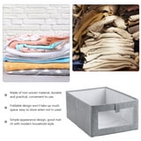 Foldable Storage Container without Lid Sundries Container Box Non-woven ...