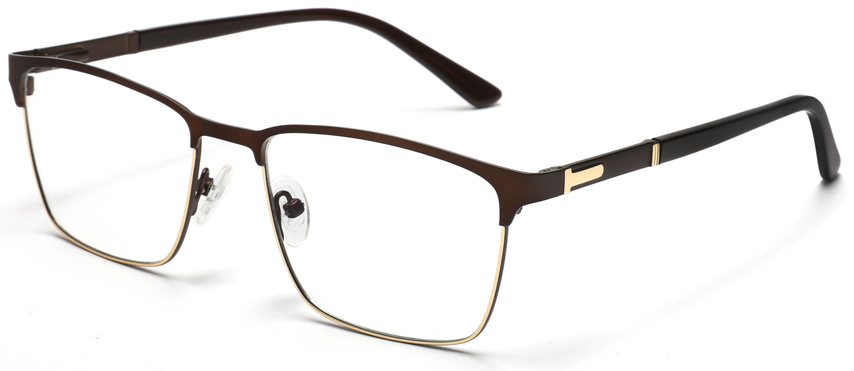 Tango Optics Metal Optical Eyeglasses Frame Luxe Reading Stainless ...