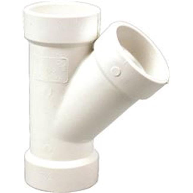 NIBCO Drain Waste Vent PVC Wye, 2 in. - Walmart.com
