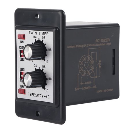 Power Saving, Stable And Accurate Time Switch Relay, Twin Timer Relay ...