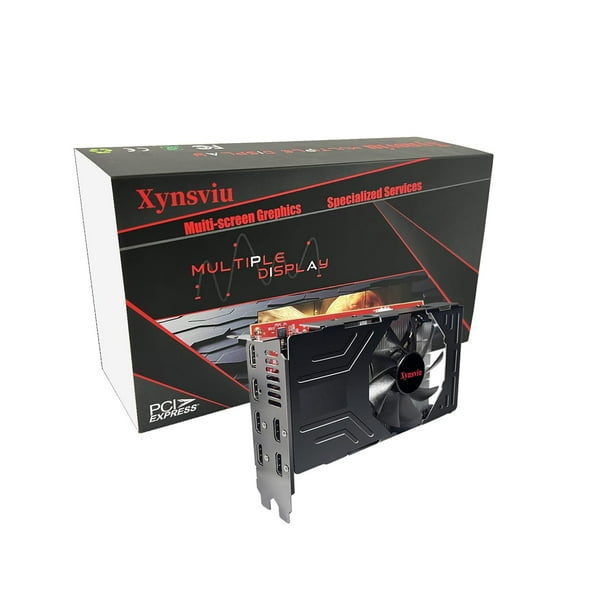 Tarjeta gráfica Xynsviu Radeon R7 350 4GB GDDR5 128 Bit 6HDMI | Bodega ...