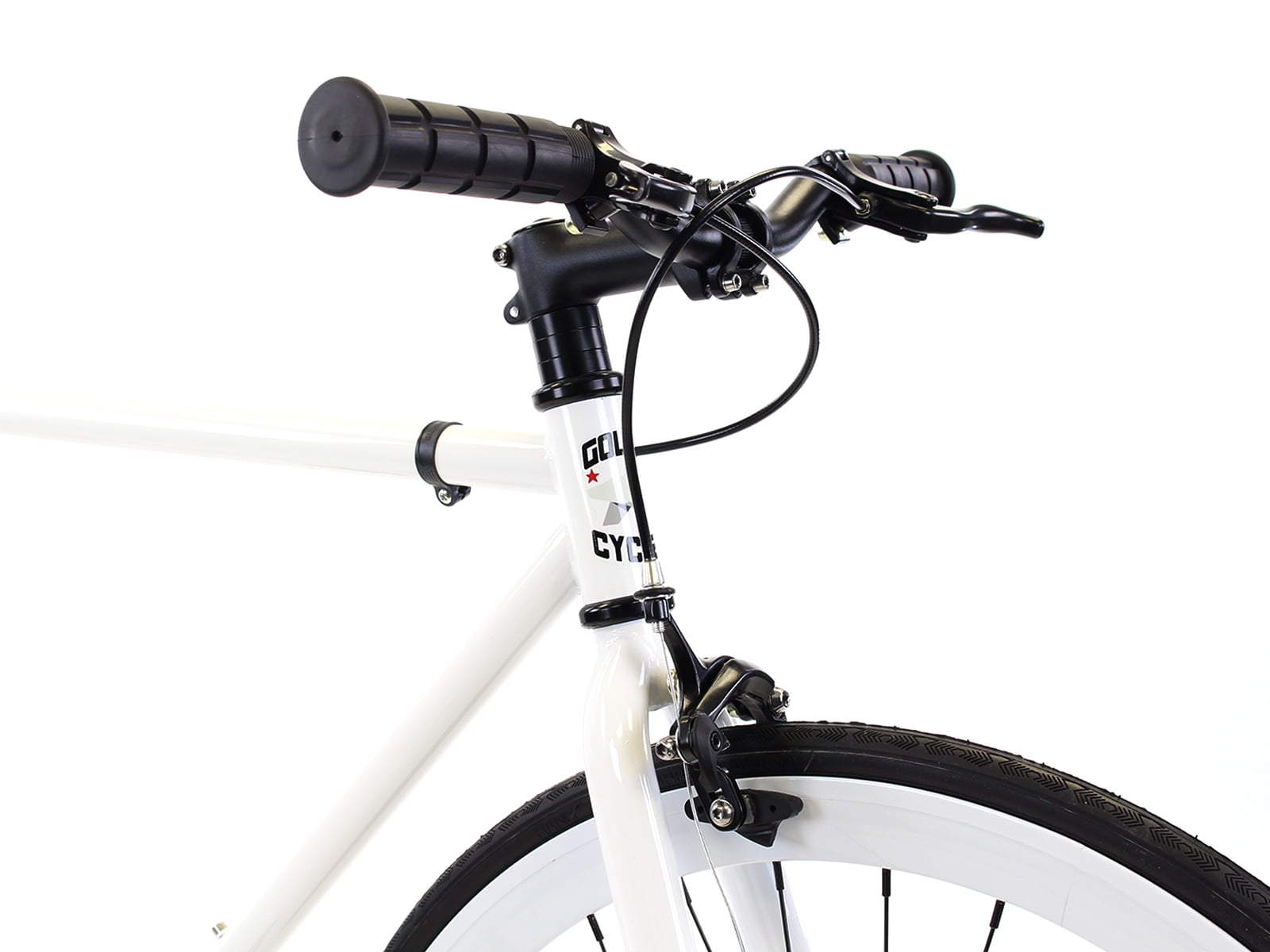 Golden Cycles Kilo White/White Fixed Gear 55 cm - Walmart.com