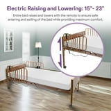 "ProHeal Electric Hospital Bed for Elderly Patients - Home Use, Full ...