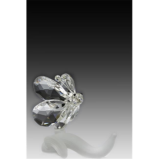 Asfour Crystal 855 3.34 L x 2.55 H in. Crystal Butterfly Garden ...