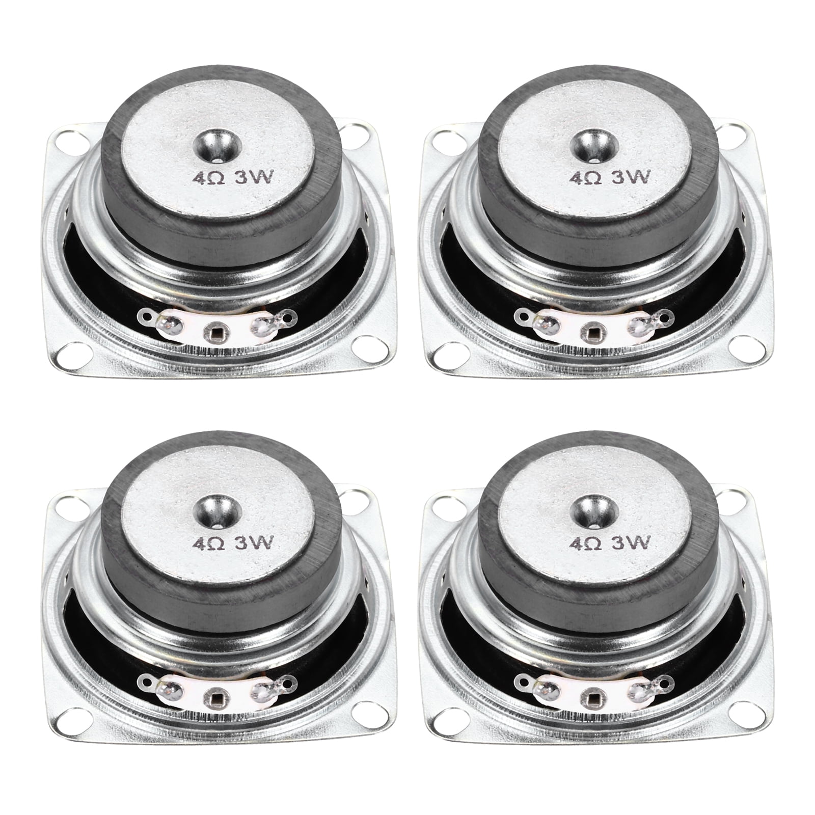 Click here for Uxcell 4 Pcs 3w 4 Ohm Small Speakers Metal Shell S... prices