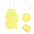 Unique Bargains Civet Cat Bath Sponge Body Scrubber 1 Pc Yellow ...
