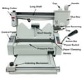 A4 Manual Hot Glue Book Binder Glue Binding Machine with Indenting ...
