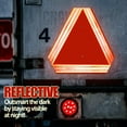 Anley Slow Moving Vehicle Sign Aluminum 14 X 16 IN - Highly Visible ...