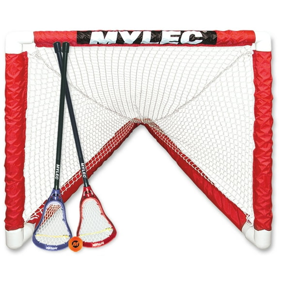 Lacross Ball Maverik Mini Lacrosse Set - Includes 3 Sticks, Balls & 3x3 ...