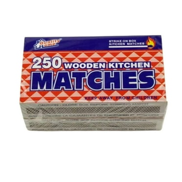 "Flare 40 Ct Wooden Strike Stick Matches, 11"" Long, For Home, Kitchen ...