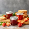 8 oz Wide Mouth Mason Jars, 12Pcs Glass Jars for Home Cooks Making Jam ...