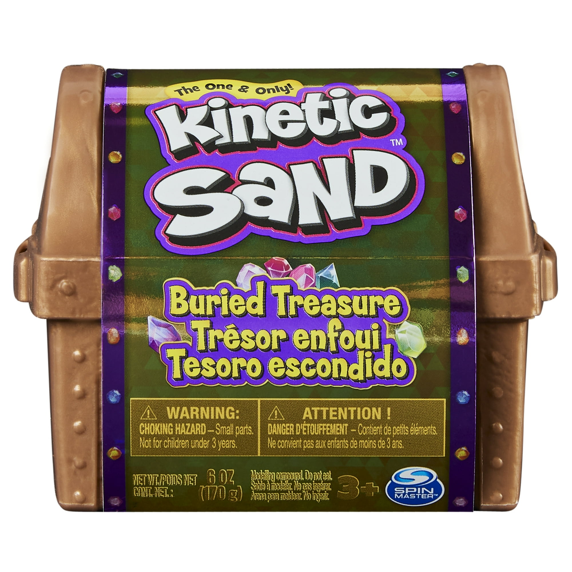 Click here for Kinetic Sand  Buried Treasure Playset With 6oz Of... prices