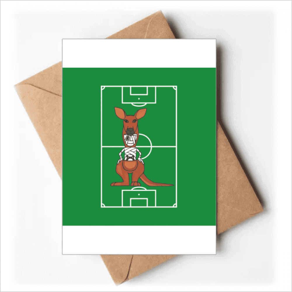 australia kangaroo football sports Greeting Cards You are Invited ...