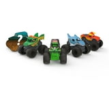 Monster Jam Mini Collectible Monster Trucks 5-Pack with Mystery Truck ...