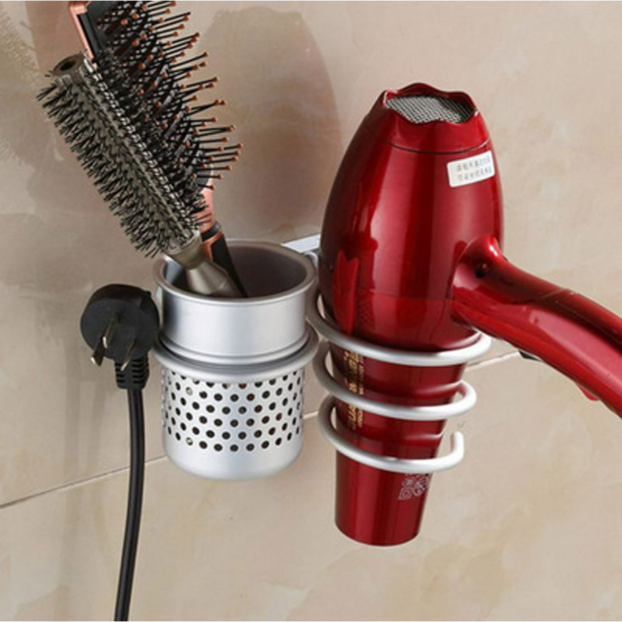 Click here for Daisyyozoid Metal Hair Dryer Comb Rack Wall Spiral... prices