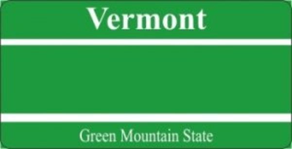 Design It Yourself Custom Vermont Plate. Free Personalization on Plate ...