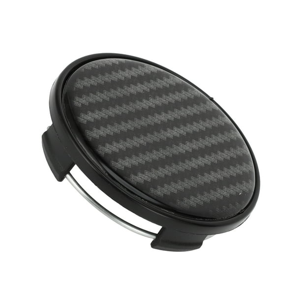 Tapas de centro de rueda Unique Bargains 65mm/2.56" 1 Pc negras con ...