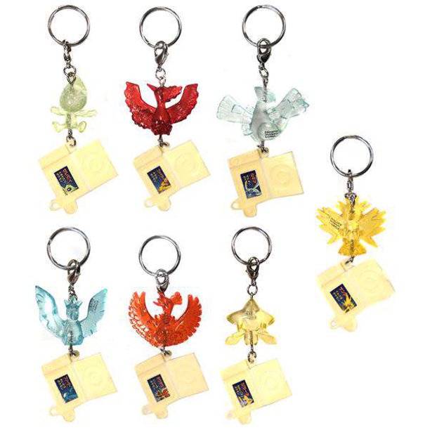 Banpresto - Japanese Translucent Pokemon Set of 7 Keychain - Walmart ...