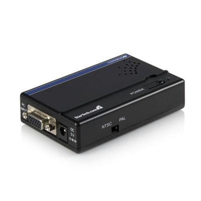 StarTech.com VGA2VID High Resolution VGA to Composite (RCA) or S-Video ...