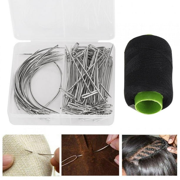 T Pins Set, Sewing Tools Durable 71 Pieces Curved Pins C Curved , For ...