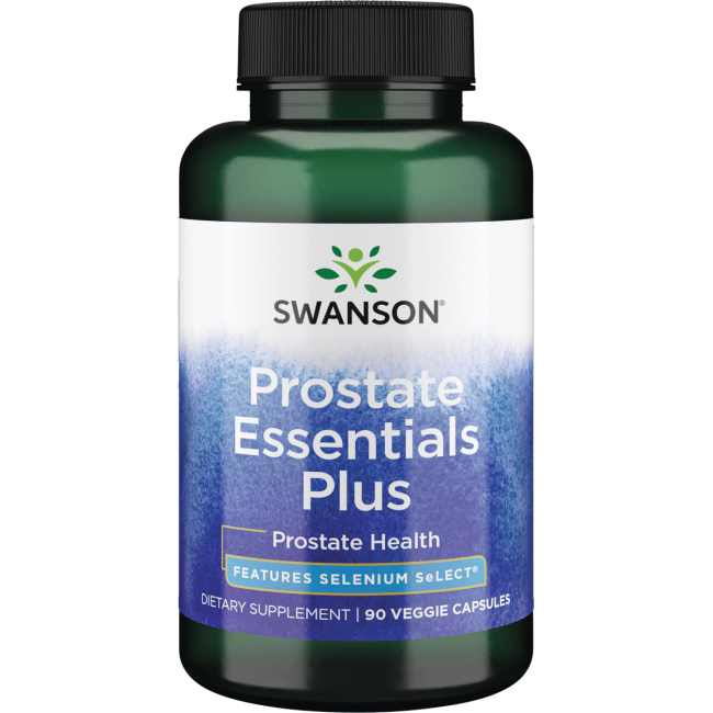 Swanson Prostate Essentials Plus - Features Selenium Select 90 Veggie ...