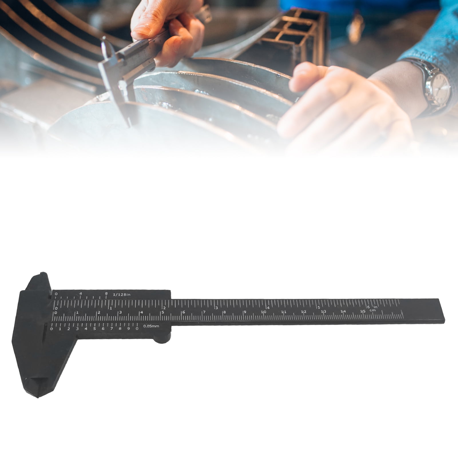 Herramienta de calibrador Vernier, calibrador Vernier de 0 a 150 mm ...