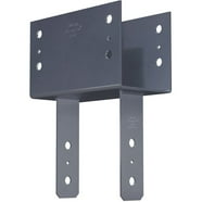 2 Pack Simpson Strong Tie CPT66Z 6x6 Concealed Post Base with Pins ...