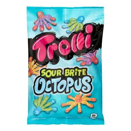 Trolli, Sour Brite Octopus Gummy Candy, 6.3 Oz - Walmart.com