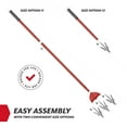 Garden Weasel Soil Prep and Planting Tool Bundle with 2-in-1 Cultivator ...