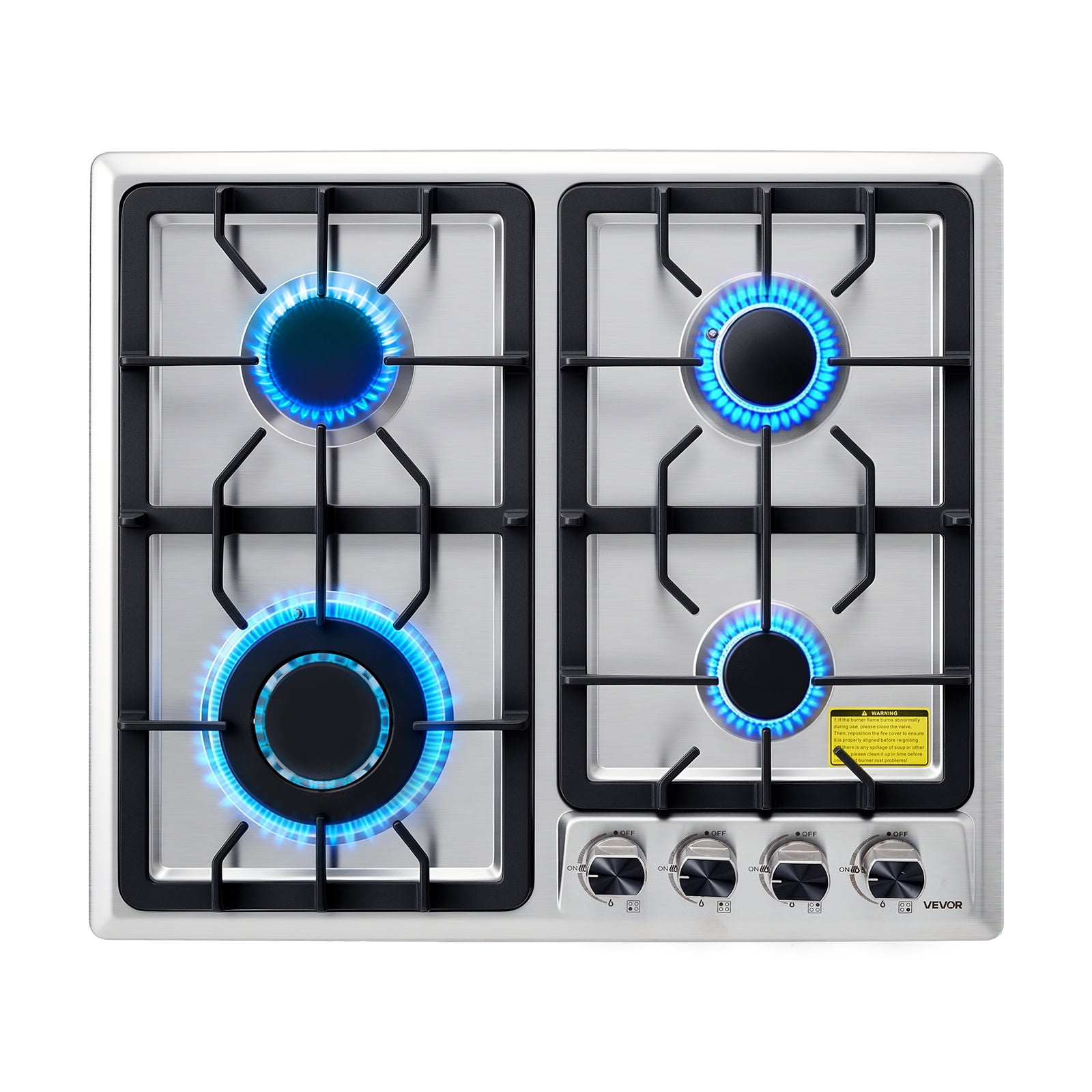 Click here for Vevor 24 Inch Gas Cooktop 4 Burners Gas Stove Top... prices